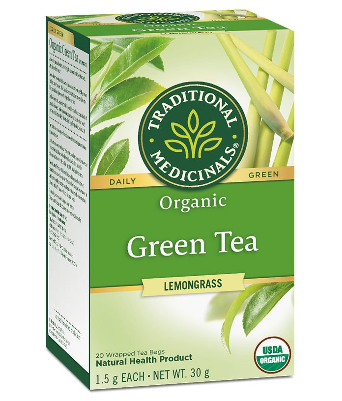 Green Tea Lemongrass Traditional Medicinals